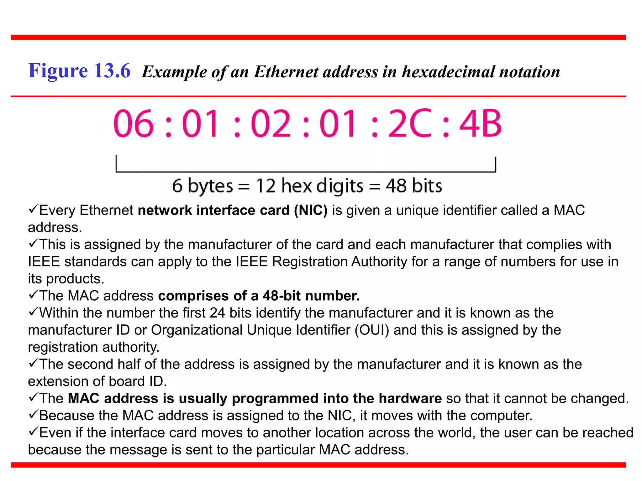 SYBSC IT COMPUTER NETWORKS UNIT III Wired LANS: Ethernet | PPT