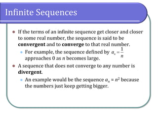 11.1 Sequences and Series | PDF