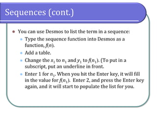 11.1 Sequences and Series | PDF