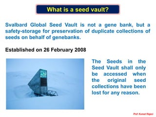 Global Seed Vault | PPTX