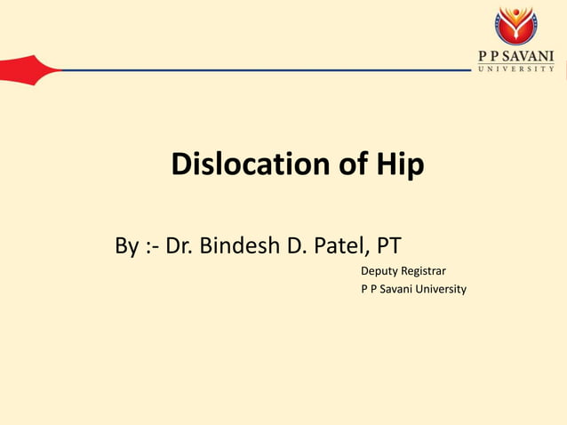 11. Hip dislocation | PPT