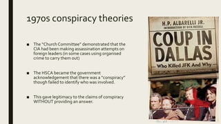 11. the beginning of the conspiracy power point | PPTX | Crime ...