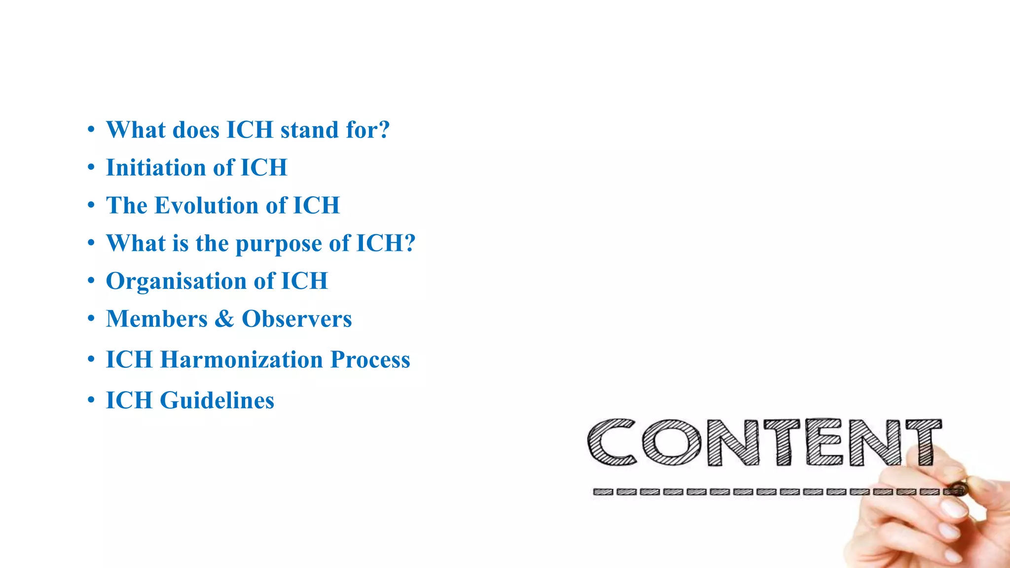 Introduction to the ICH Guidelines | PPTX