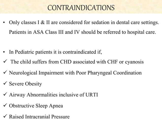 Conscious sedation pediatric dentistry | PPT | First Aid | Injuries