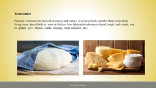 FUNCTIONAL PROPERTIES OF PROTEIN | PPTX