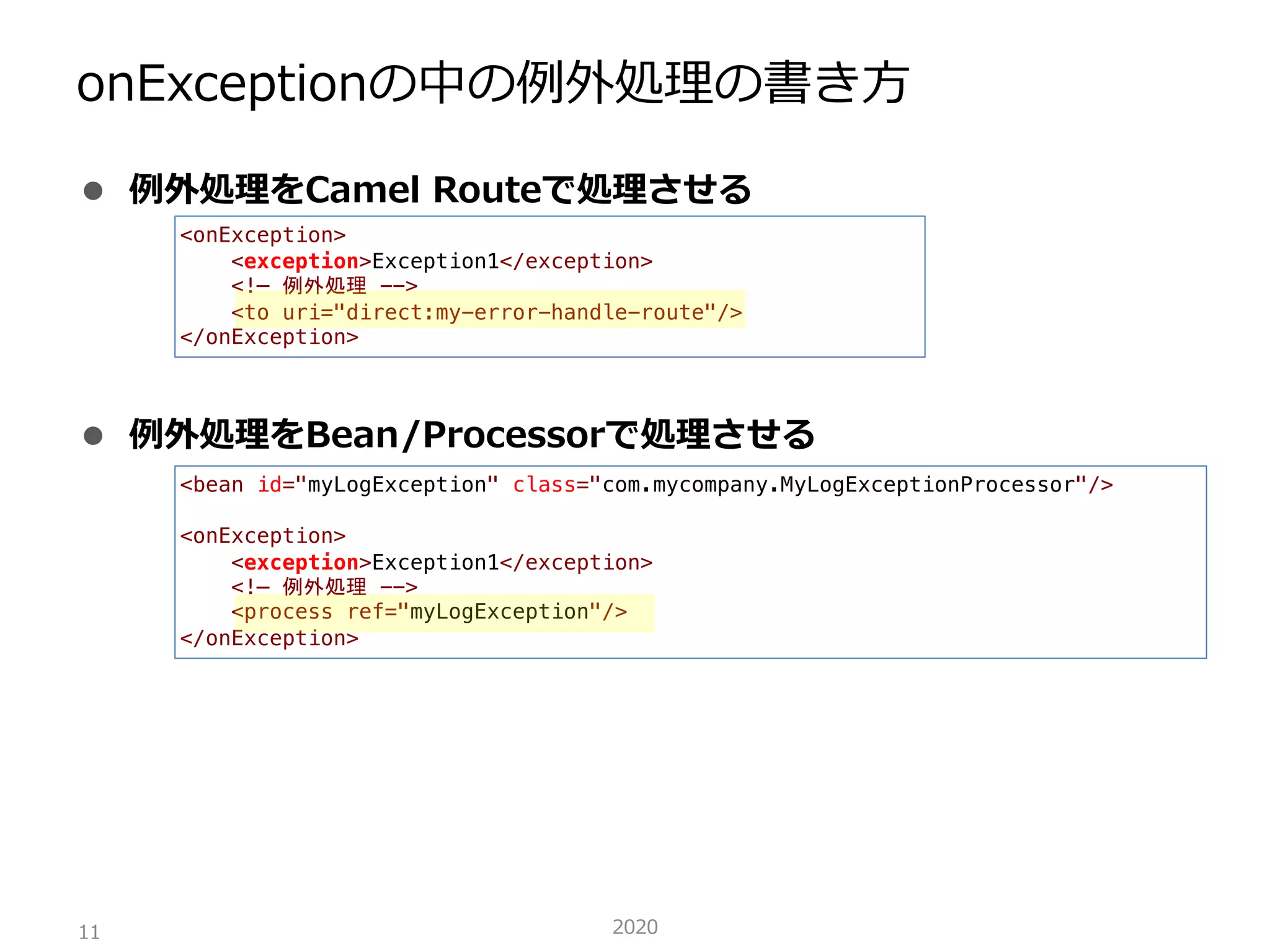11.4 camel on exception | PDF | Programming Languages | Computing