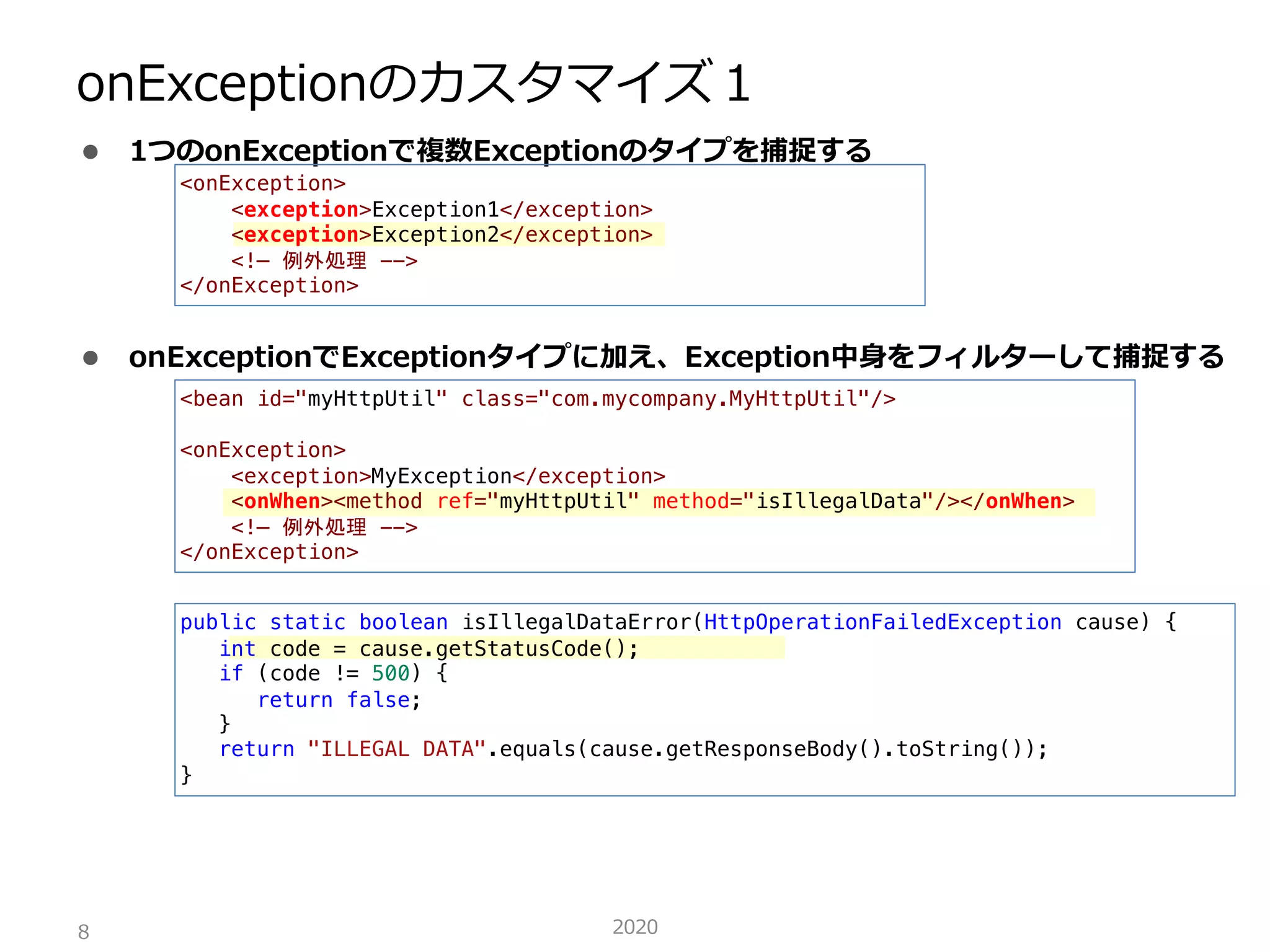 11.4 camel on exception | PDF | Programming Languages | Computing