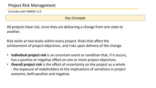 11.0 Project Risk Management Overview | PPTX | Civil Engineering ...