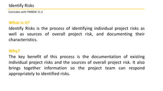 11.2 Identify Risks | PPTX | Business | Business and Finance