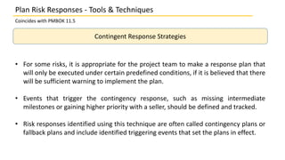 11.5 Plan Risk Responses | PPTX