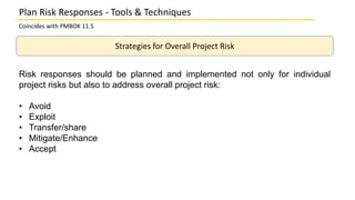 11.5 Plan Risk Responses | PPTX