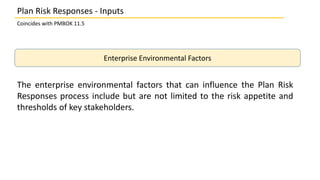 11.5 Plan Risk Responses | PPTX