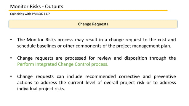 11.7 Monitor Risks | PPTX