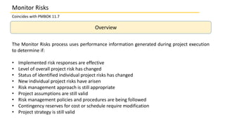 11.7 Monitor Risks | PPTX