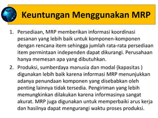 Material Requirement Plan (MRP) _ Materi Training PPIC | PPTX