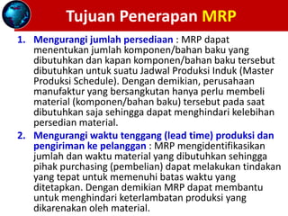 Material Requirement Plan (MRP) _ Materi Training PPIC | PPTX