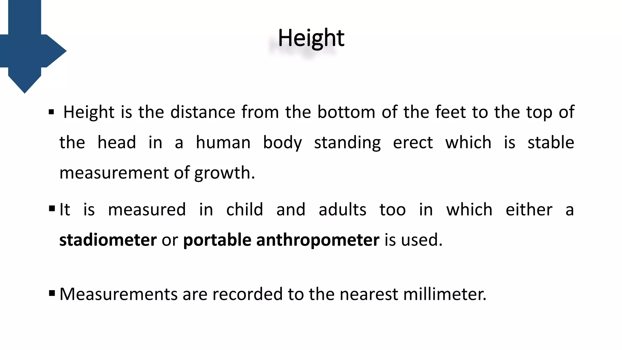 Anthropometry measurement | PPTX