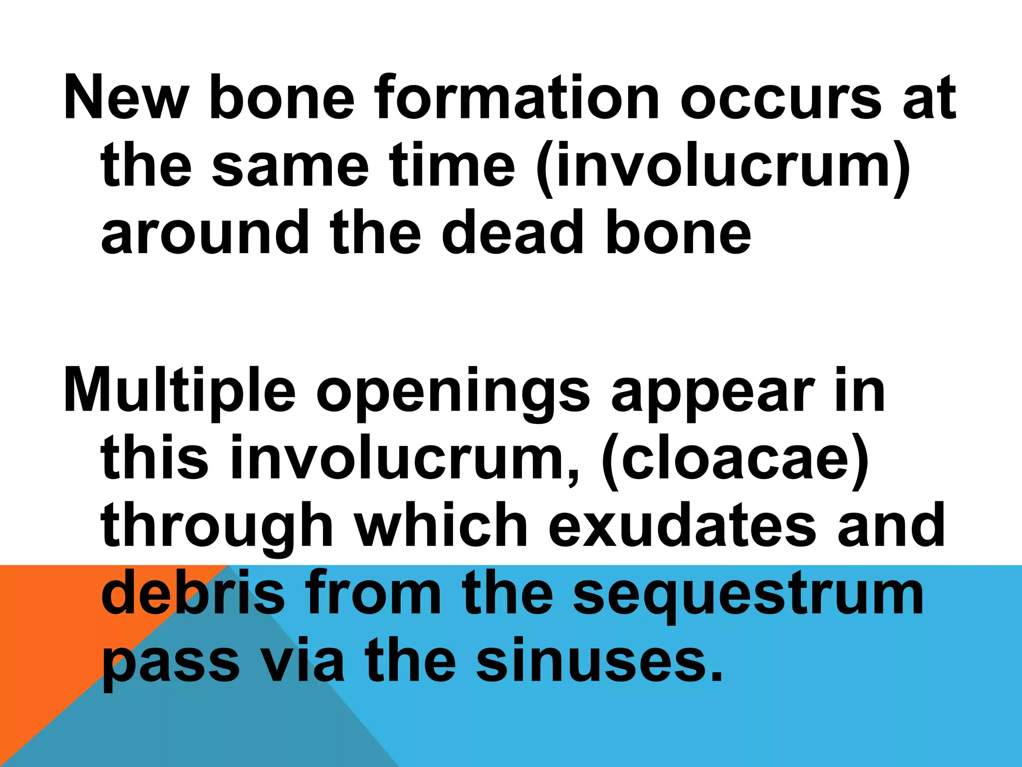 Chronic osteomyelitis | PPT