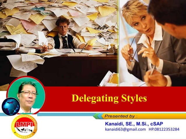 Delegating Styles Guide | PPT