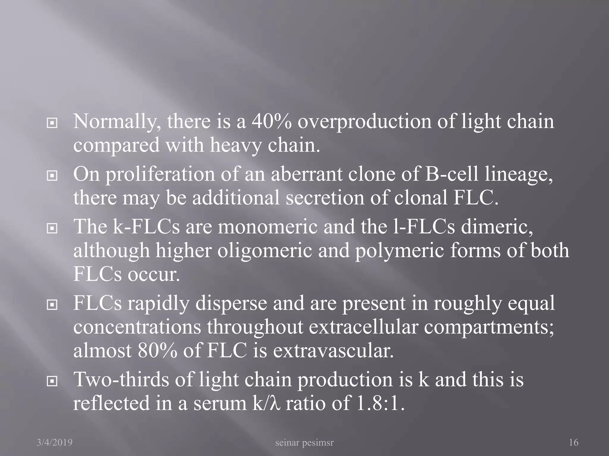11. light chain immunofluoresence in various nephropathies | PPTX