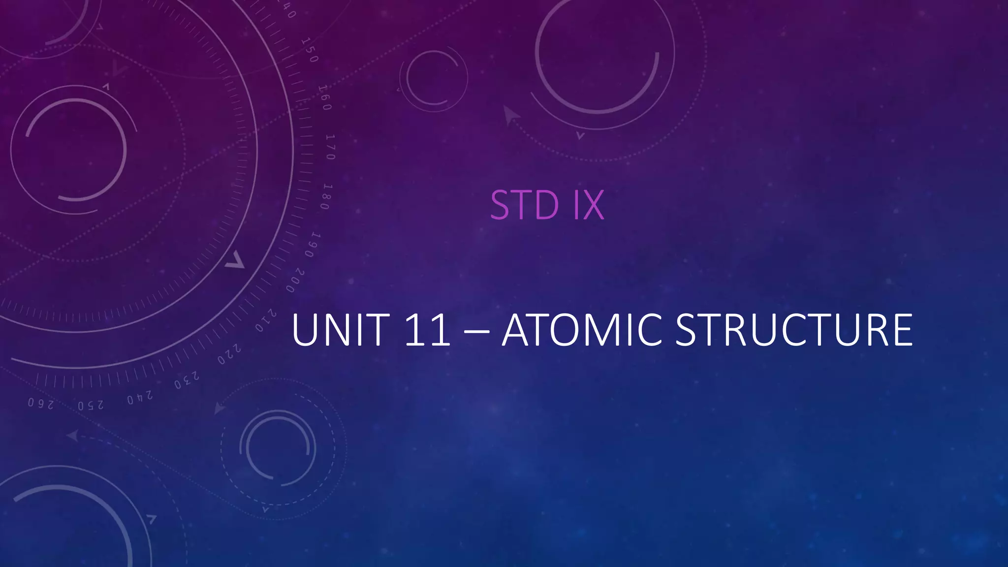 11. Pedagogy of Physical Science (Part II ) - Atomic Structure | PPSX