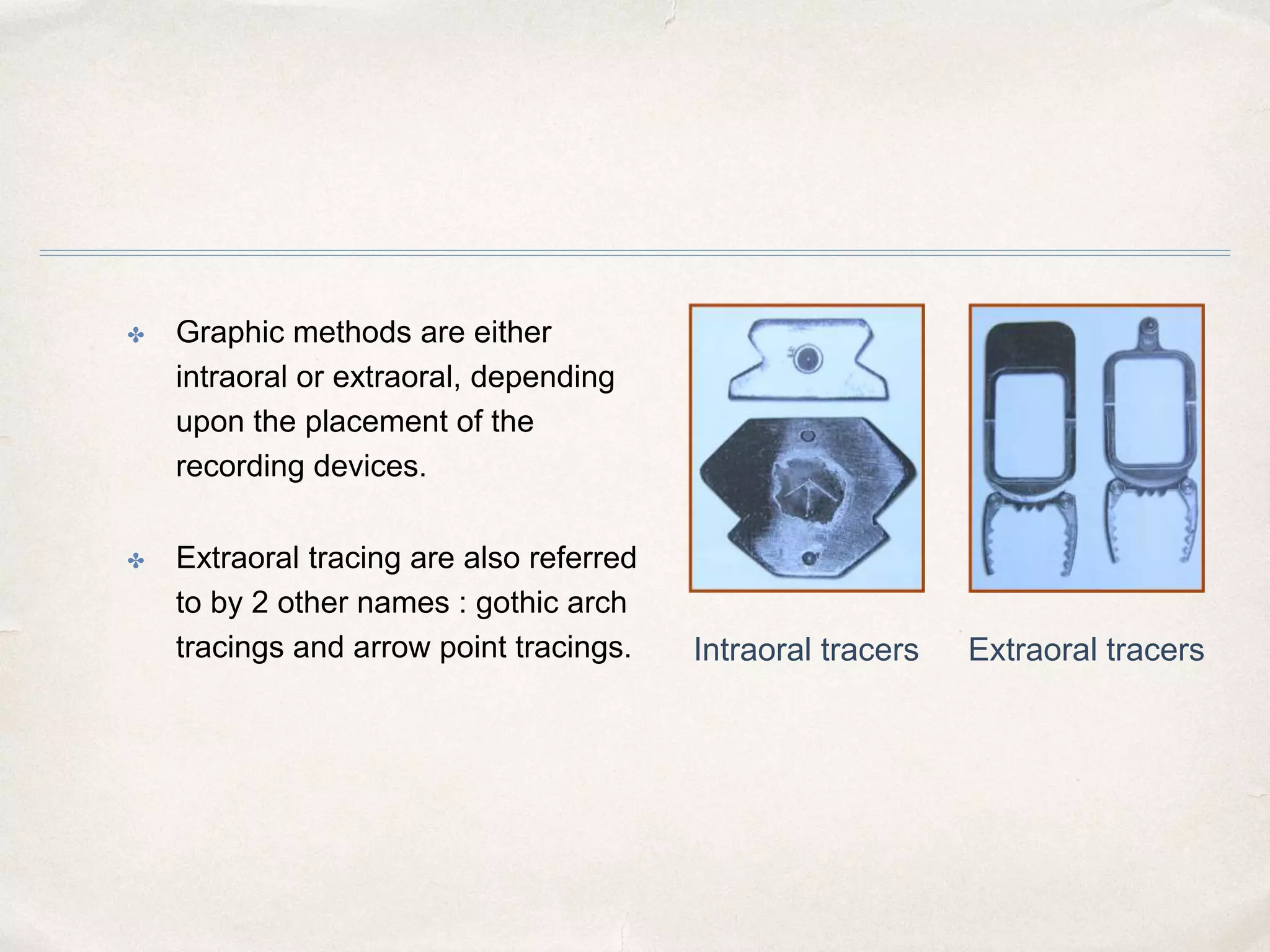 Gothic arch tracing. | PPTX | Oral care | Personal Care