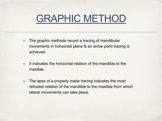 Gothic arch tracing. | PPTX