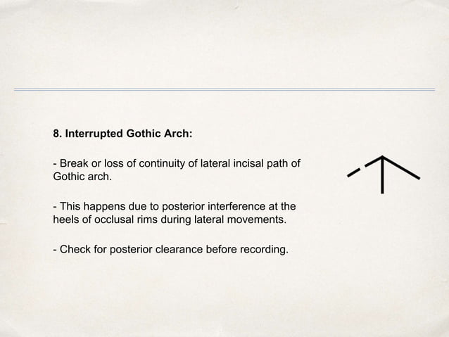 Gothic arch tracing. | PPTX | Oral care | Personal Care
