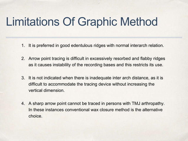 Gothic arch tracing. | PPTX | Oral care | Personal Care