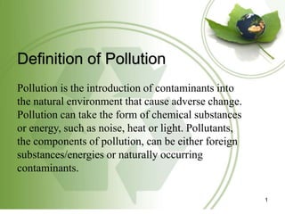 11. industrial pollution and environmental policy | PPTX