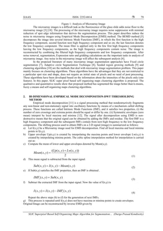 SLIC Superpixel Based Self Organizing Maps Algorithm for Segmentation of Microarray Images | PDF ...