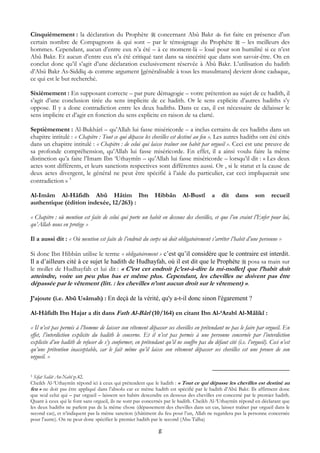 L’interdiction de laisser son habit descendre en dessous de ses ...