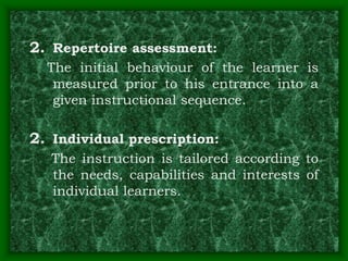 Methods of Teaching - Individualised instruction | PPSX