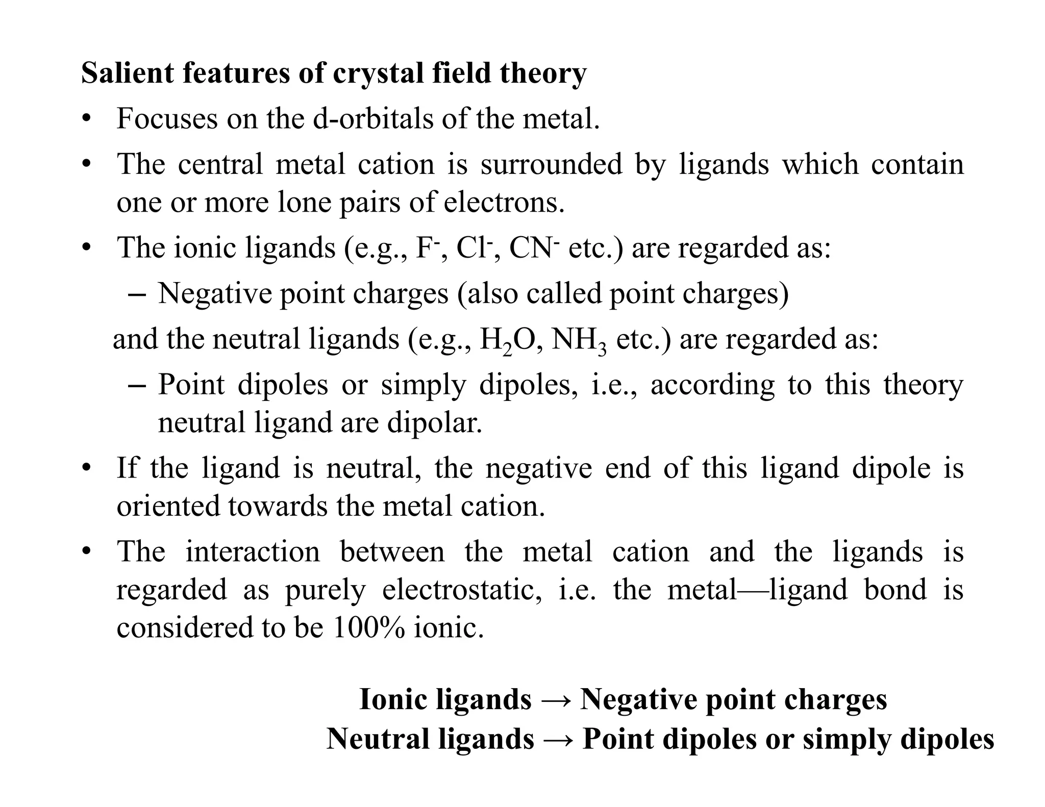Crystal Field Theory (CFT) | PDF | Chemistry | Science