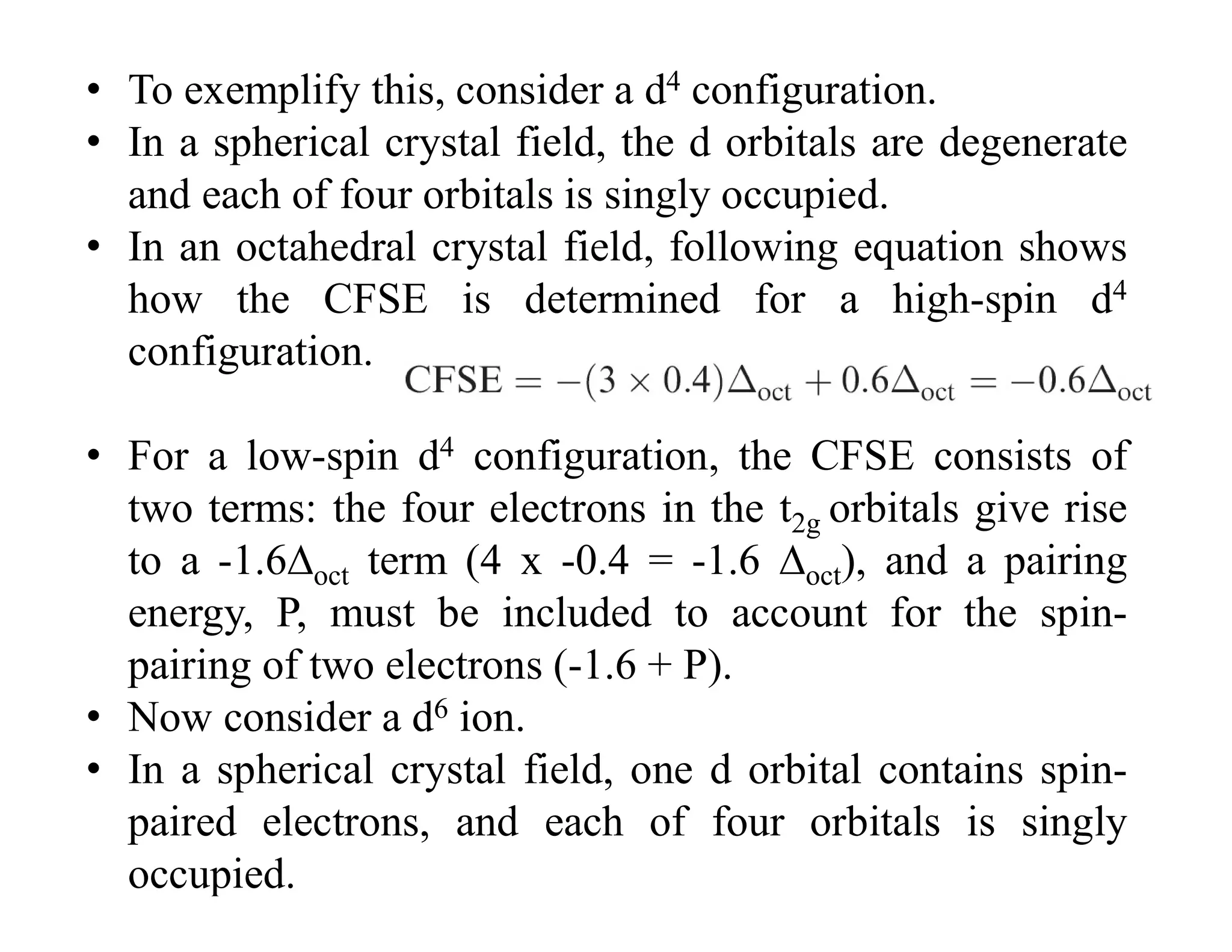 Crystal Field Theory (CFT) | PDF