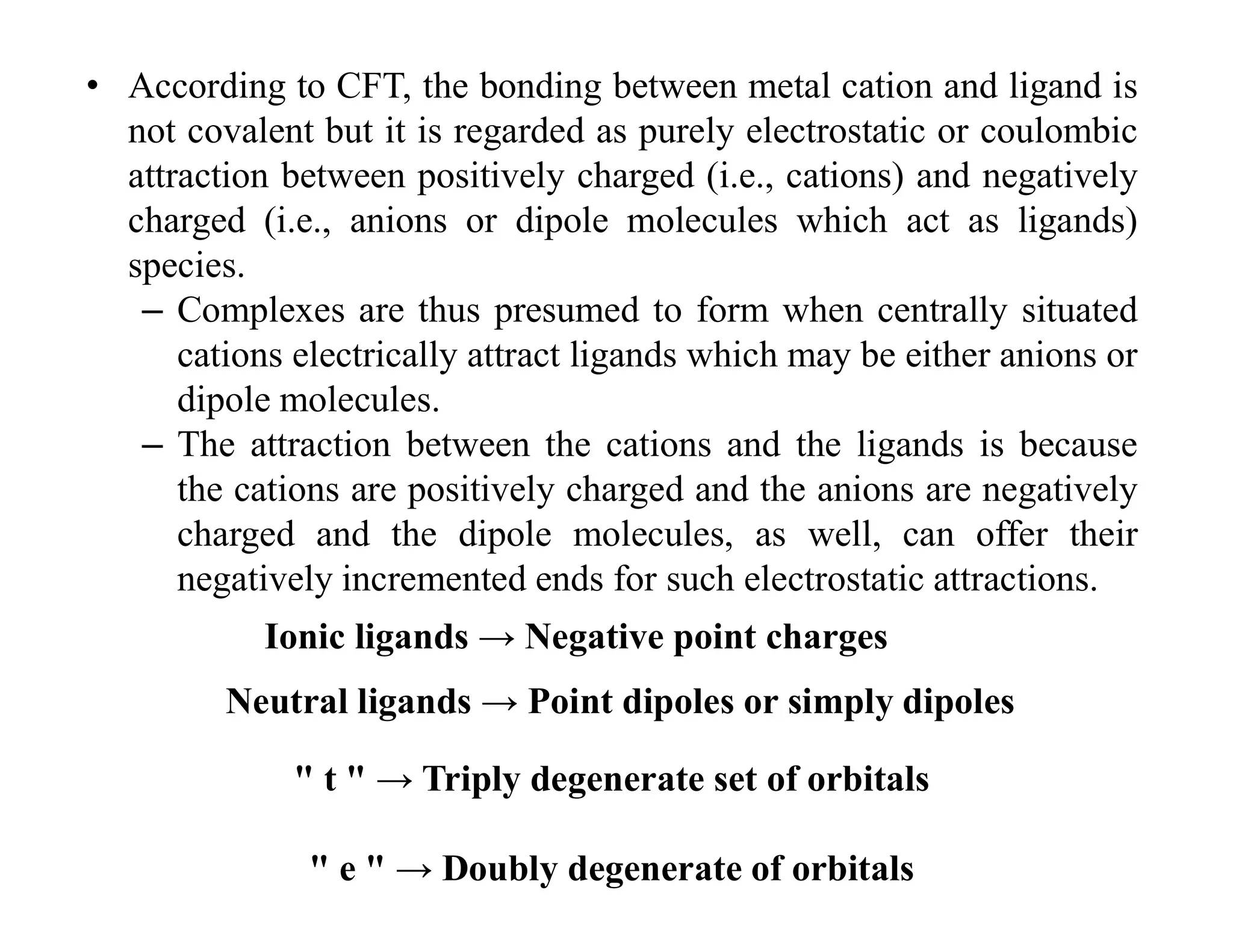 Crystal Field Theory (CFT) | PDF | Chemistry | Science