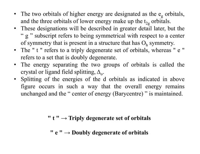 Crystal Field Theory (CFT) | PDF | Chemistry | Science