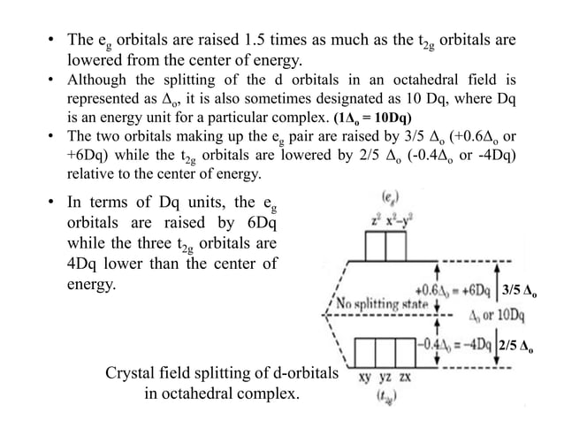 Crystal Field Theory (CFT) | PDF | Chemistry | Science