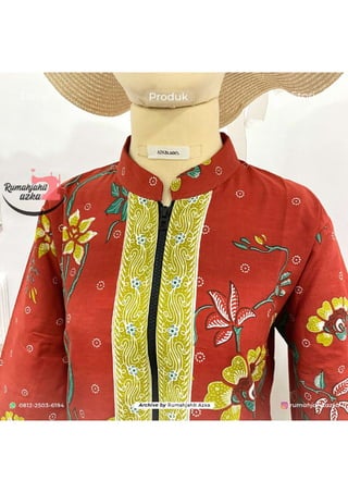 JASA JAHIT! Wa 0812-2503-6194, Jasa Jait Jasket Wanita by Rumah Jahit Azka | PDF