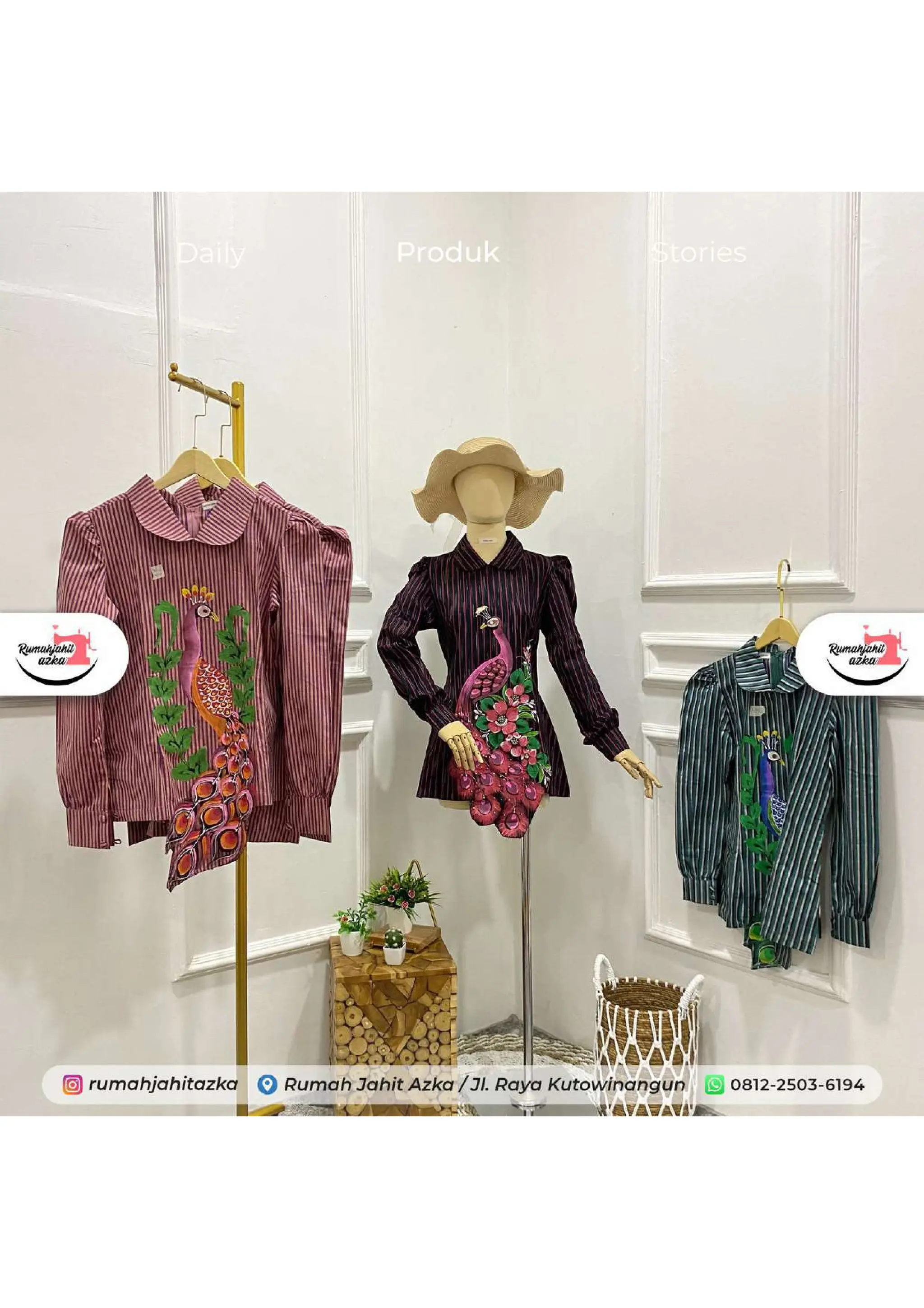 JAHIT KILAT! WA 081225036194, Baju Couple Seragam Kerja Model Rumah ...