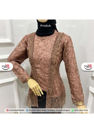 JAHIT CUSTOM SUKA-SUKA! Wa 0812-2503-6194, Kebaya Wanita Ful Payet by ...