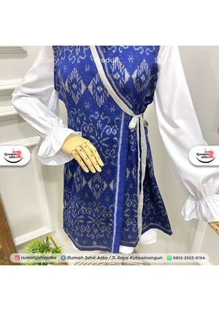 MODEL KEKINIAN! WA 081225036194, Outer Batik Tenun Tunik Kekinian by ...