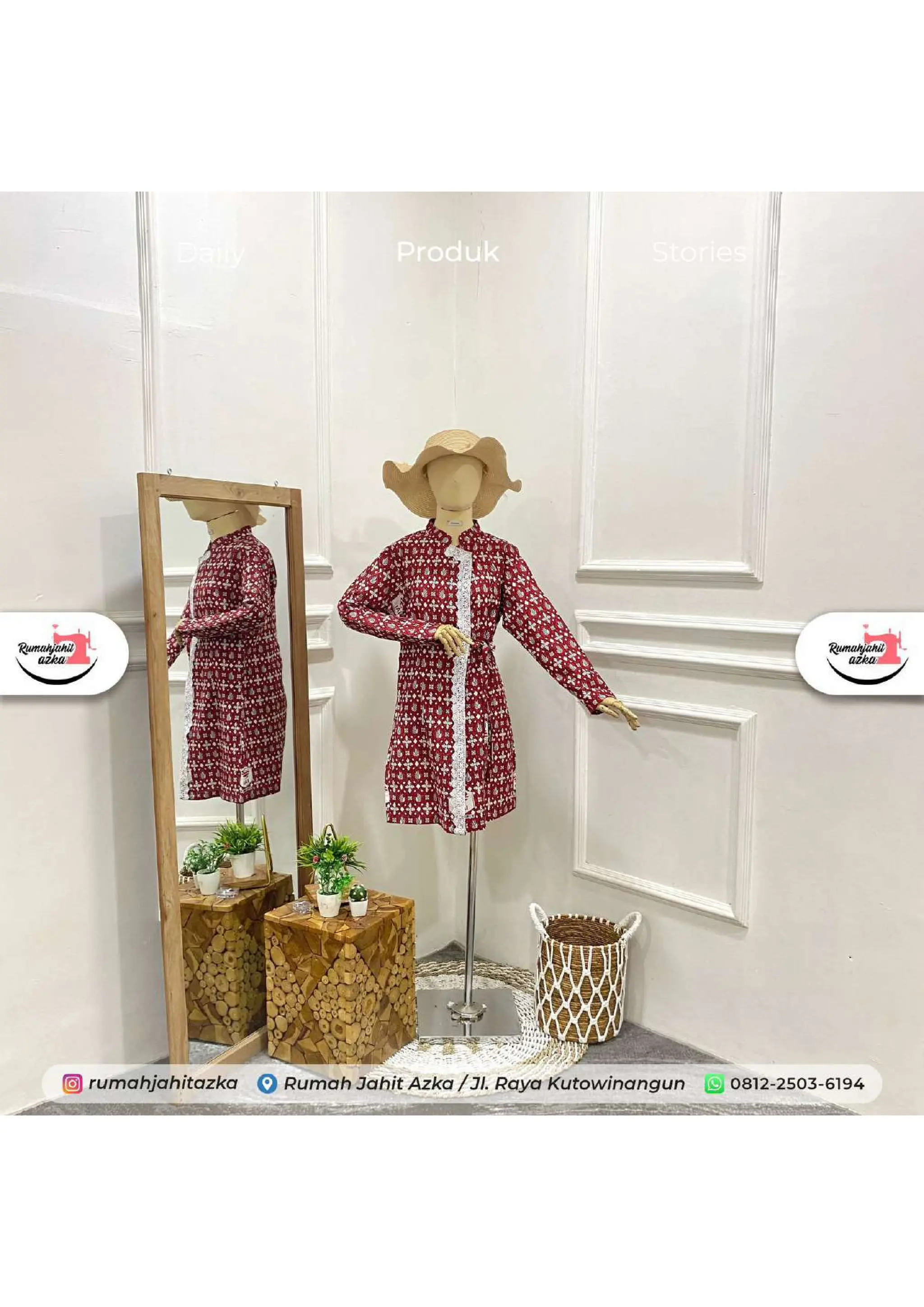 BERGARANSI & TERPERCAYA! WA 081225036194, Jasa Jahit Custom Model ...