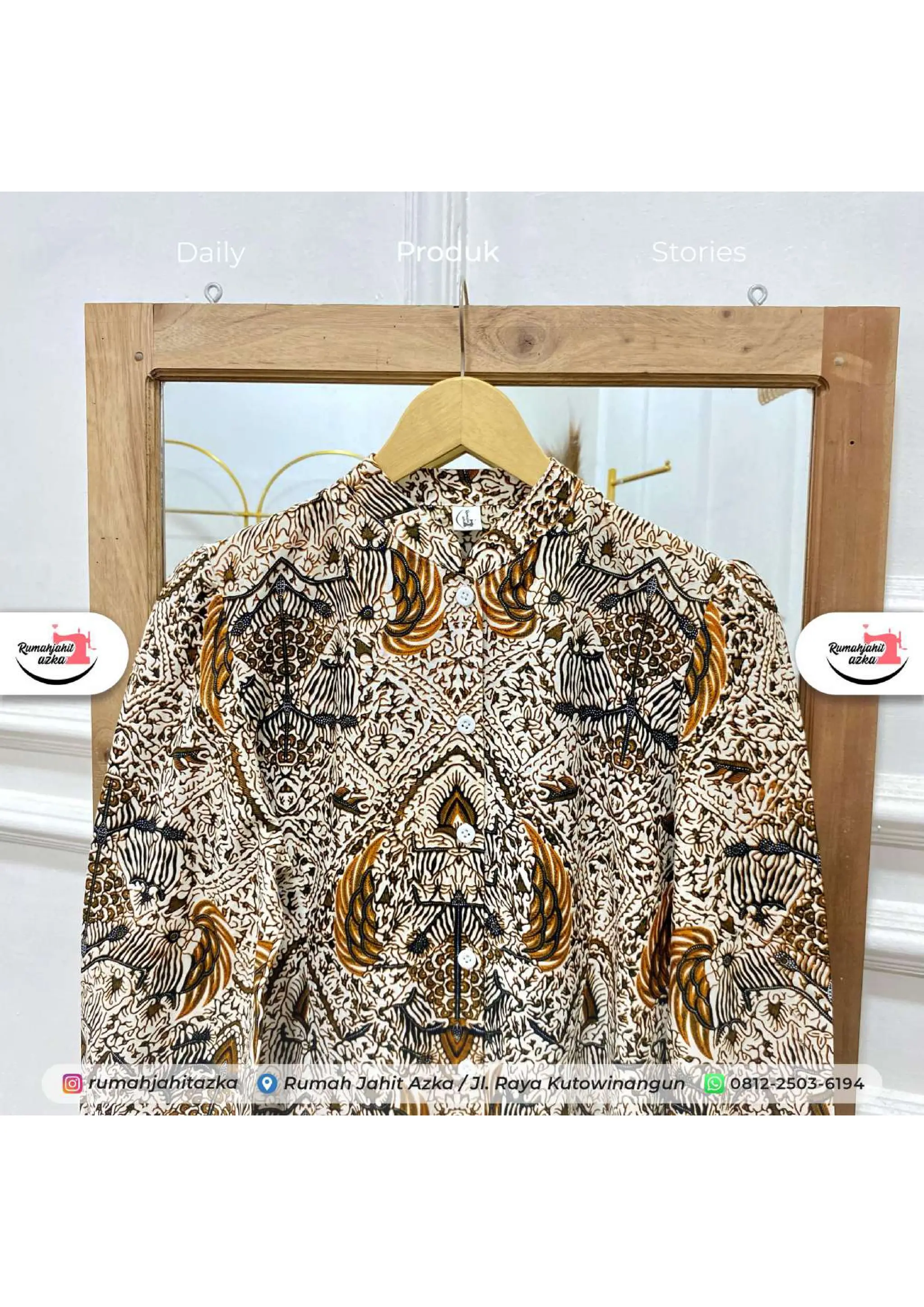 JAHITAN PREMIUM! WA 081225036194, Batik Couple Modern by Rumah Jahit ...