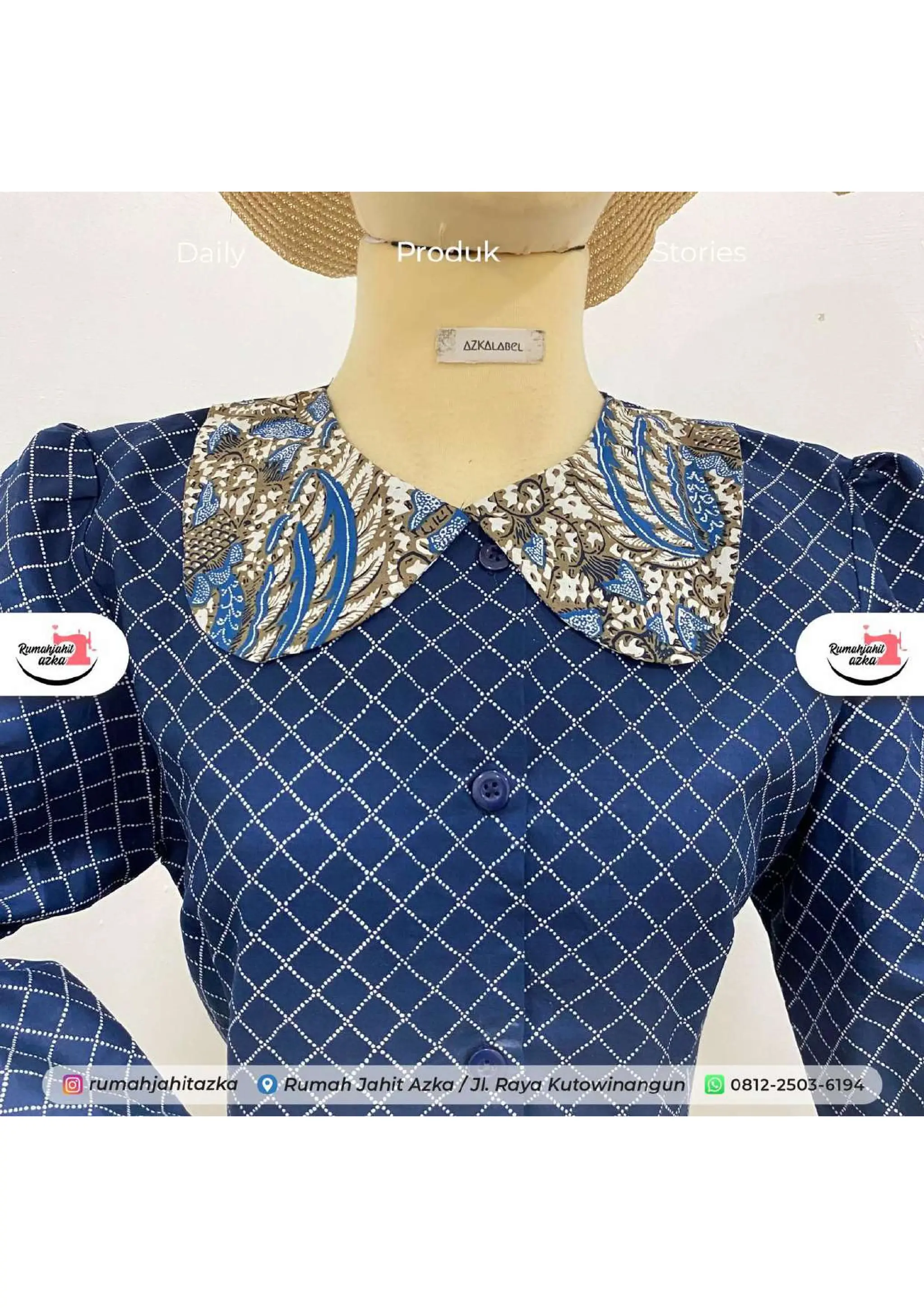 Baju Batik Modern Wanita by Rumah Jahit Azka | PDF