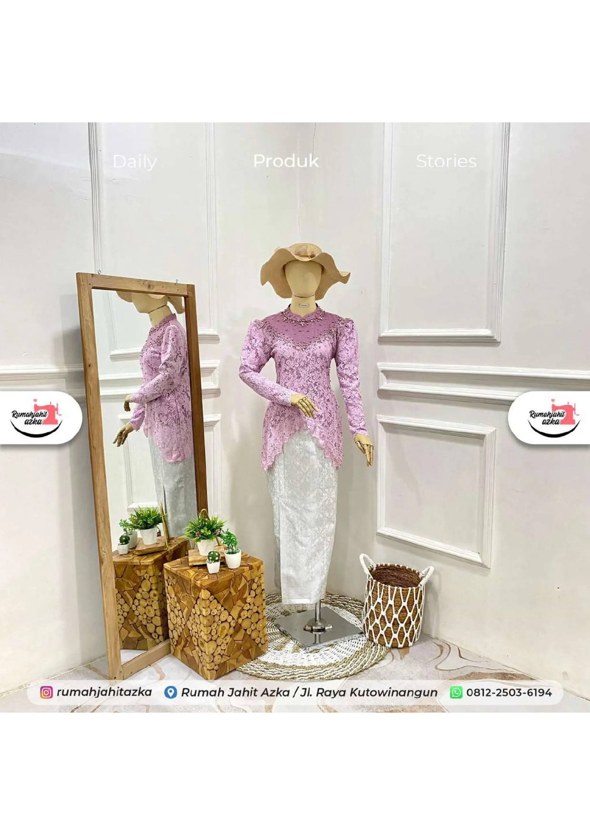 JASA JAHIT KEBUMEN! WA 081225036194, Kebaya Modern Hijab by Rumah Jahit ...