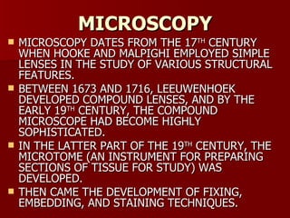 11.20 (dr. hemant kumar) introduction to microscopy | PPT
