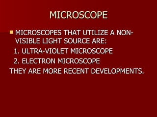 11.20 (dr. hemant kumar) introduction to microscopy | PPT