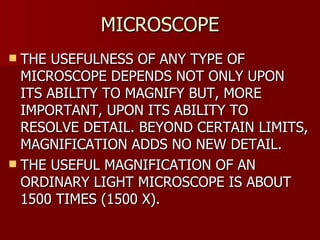 11.20 (dr. hemant kumar) introduction to microscopy | PPT