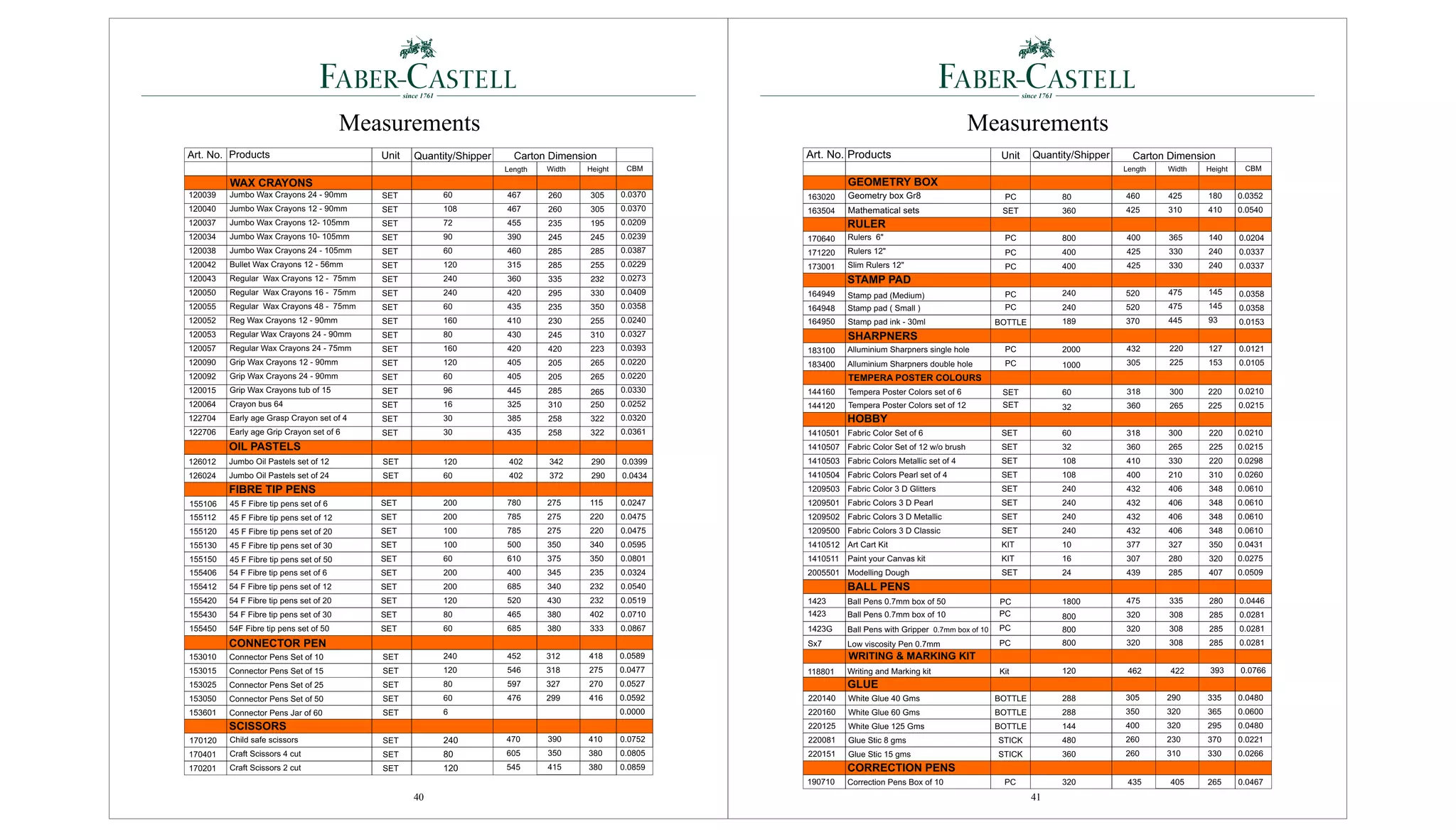 Faber Castell Product Catalogue 2 | PDF